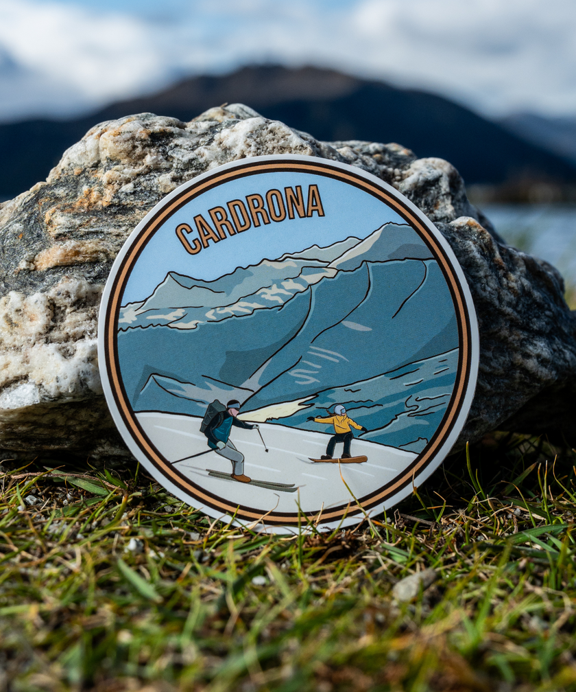 Cardrona Sticker - New Zealand's Best Stickers | Hike Aotearoa – Hike ...
