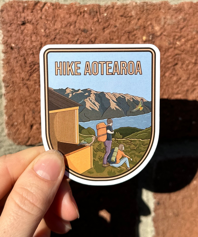 Hike Aotearoa Sticker | Hike Aotearoa