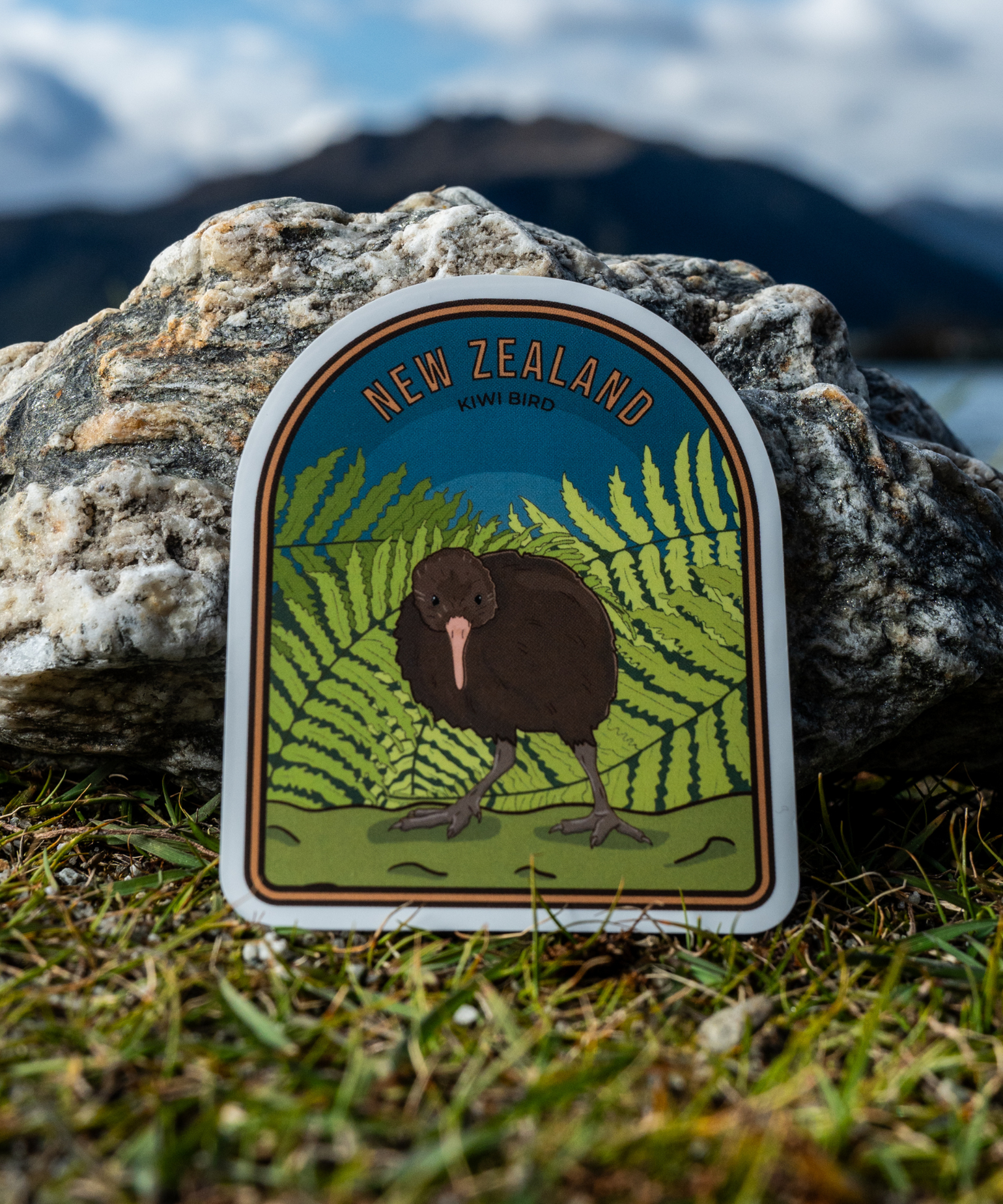 Kiwi Bird Sticker - New Zealand's Best Stickers | Hike Aotearoa – Hike ...