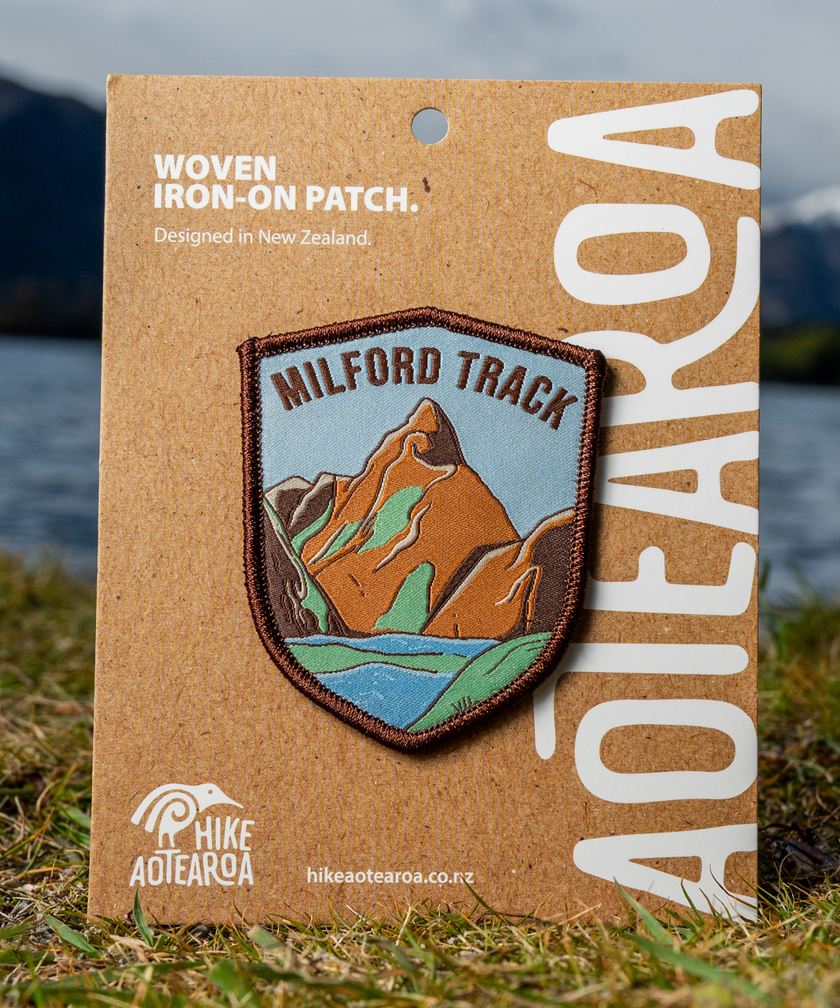 Milford Track Patch - New Zealand Great Walk Patch | Hike Aotearoa ...