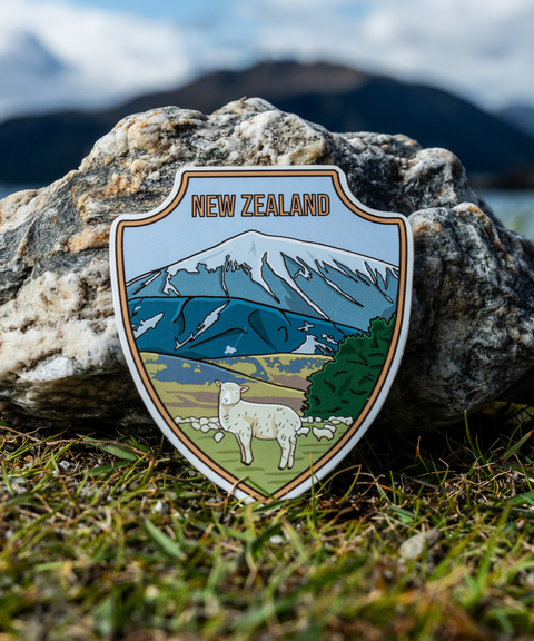 New Zealand Sticker - New Zealand's Best Stickers | Hike Aotearoa ...