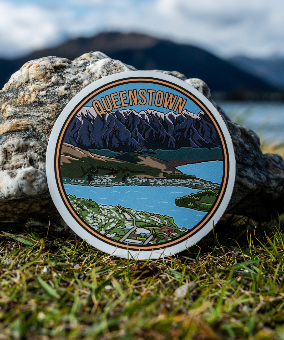 Queenstown Sticker - New Zealand's Best Stickers | Hike Aotearoa – Hike ...