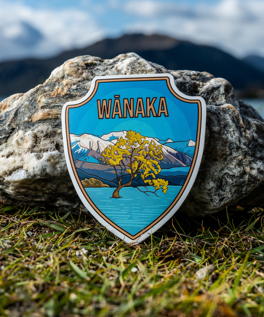 Wanaka Sticker - New Zealand's Best Stickers | Hike Aotearoa – Hike ...