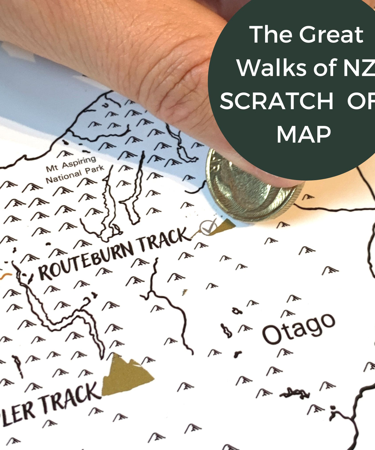 Great Walks Hike & Scratch Print | Hike Aotearoa – Hike Aotearoa