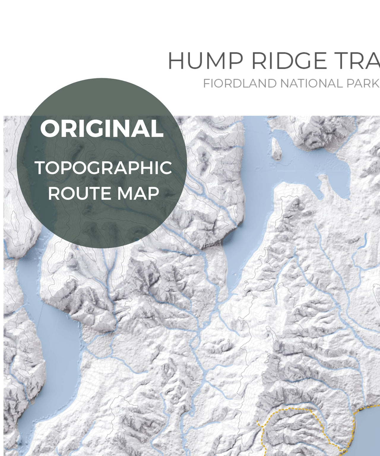 Hump Ridge Track Poster – Hike Aotearoa