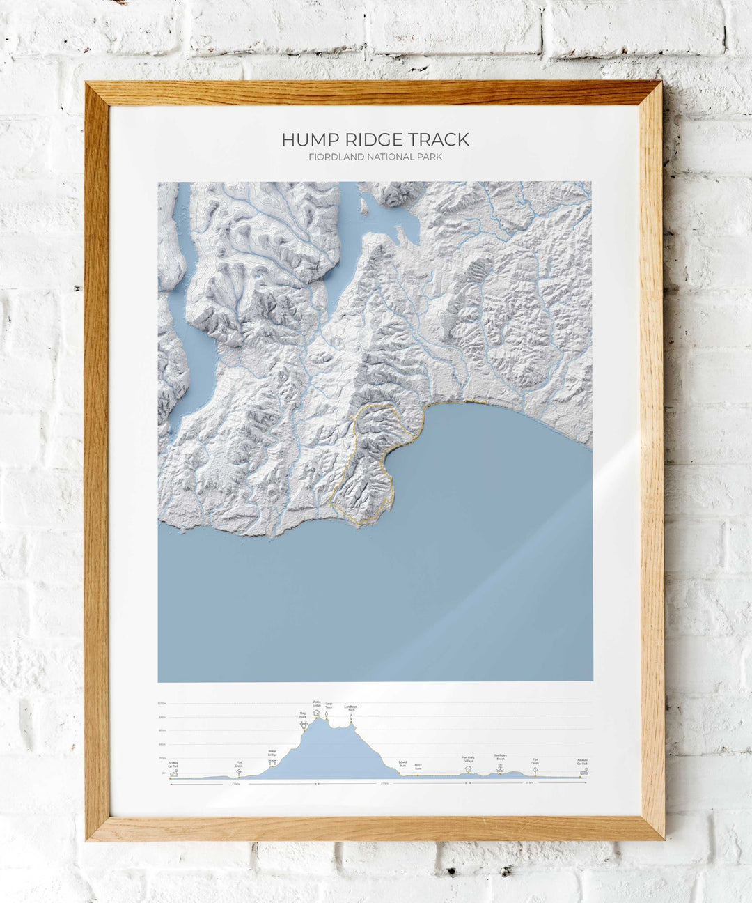 Hump Ridge Track Poster – Hike Aotearoa