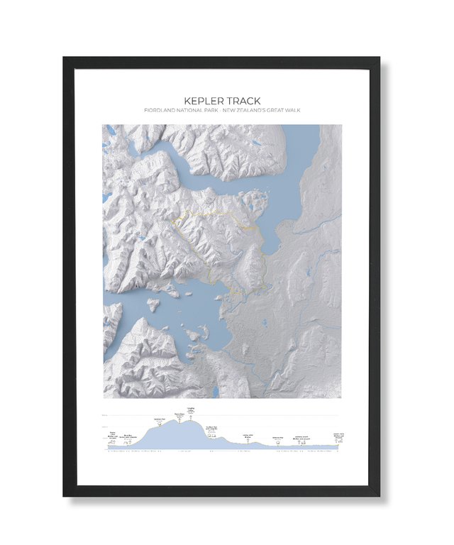 Kepler Track Poster – Hike Aotearoa