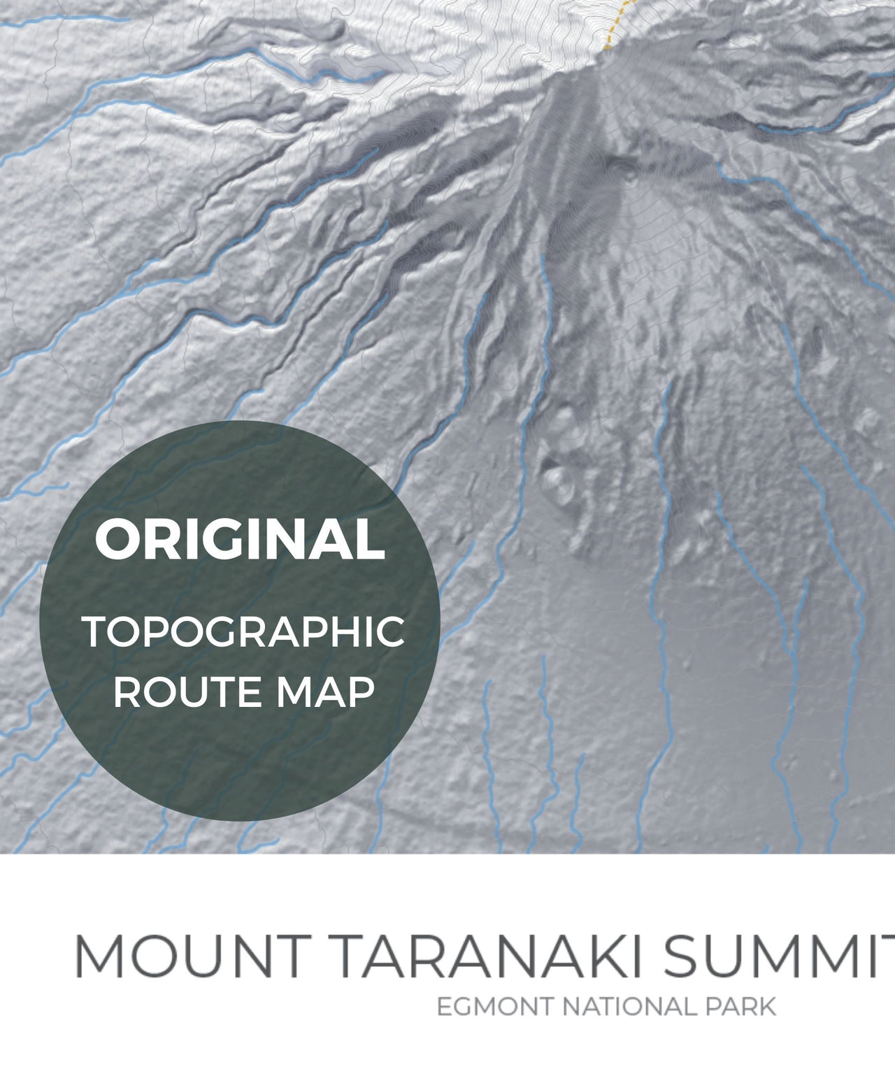 Mt Taranaki Summit Track Poster – Hike Aotearoa
