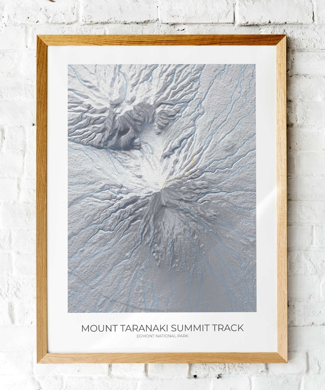 Mt Taranaki Summit Track Poster – Hike Aotearoa