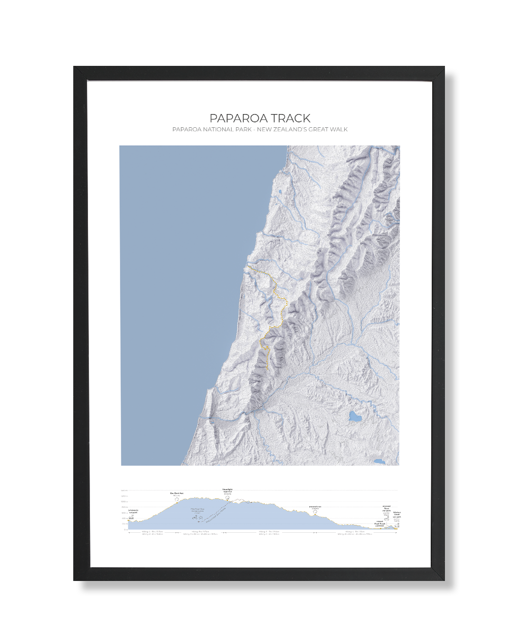 Paparoa Track Poster – Hike Aotearoa